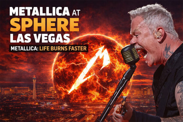 Metallica: Life Burns Faster – Playing the Sphere Las Vegas
